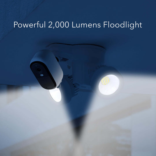 Wasserstein 3-in-1 Floodlight, Charger & Mount for Arlo Essential 2K ...