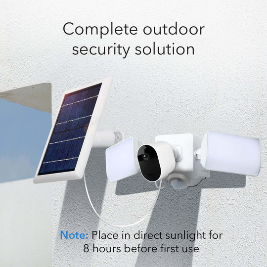 Wasserstein Floodlight & Solar Panel Compatible with Arlo Pro 3, Pro 4 ...